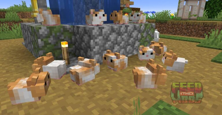 Adorable Hamster Pets Mod (1.21.1, 1.20.1) | Adorable Little Pets