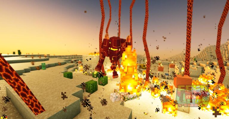 Infinity Golem Boss Fight Mod (1.20.1) | Fight An Ancient Golem