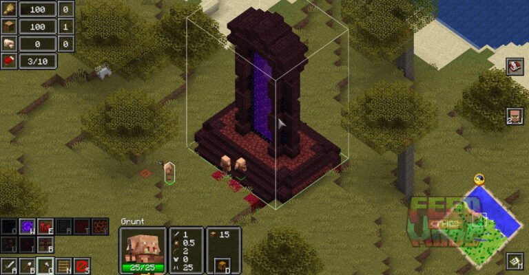 Reign of Nether RTS Mod (1.19.2) | RTS in Minecraft