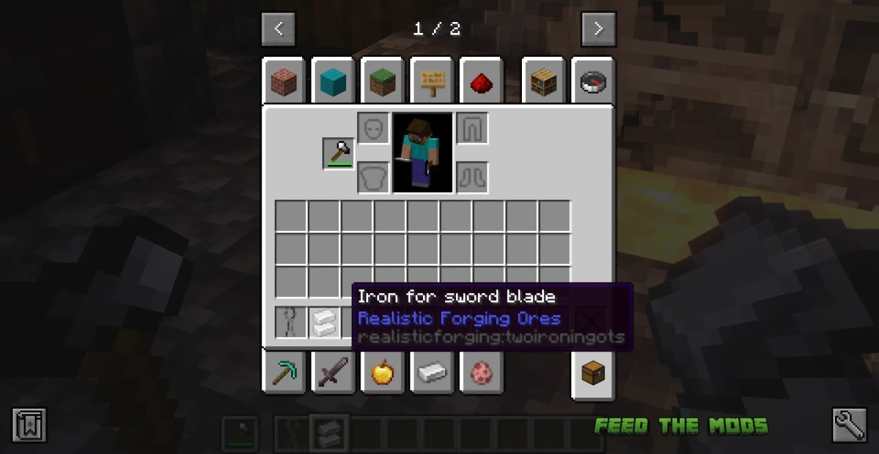 Salty´s Realistic Forging Mod (1.20.4) | Life-like Forging